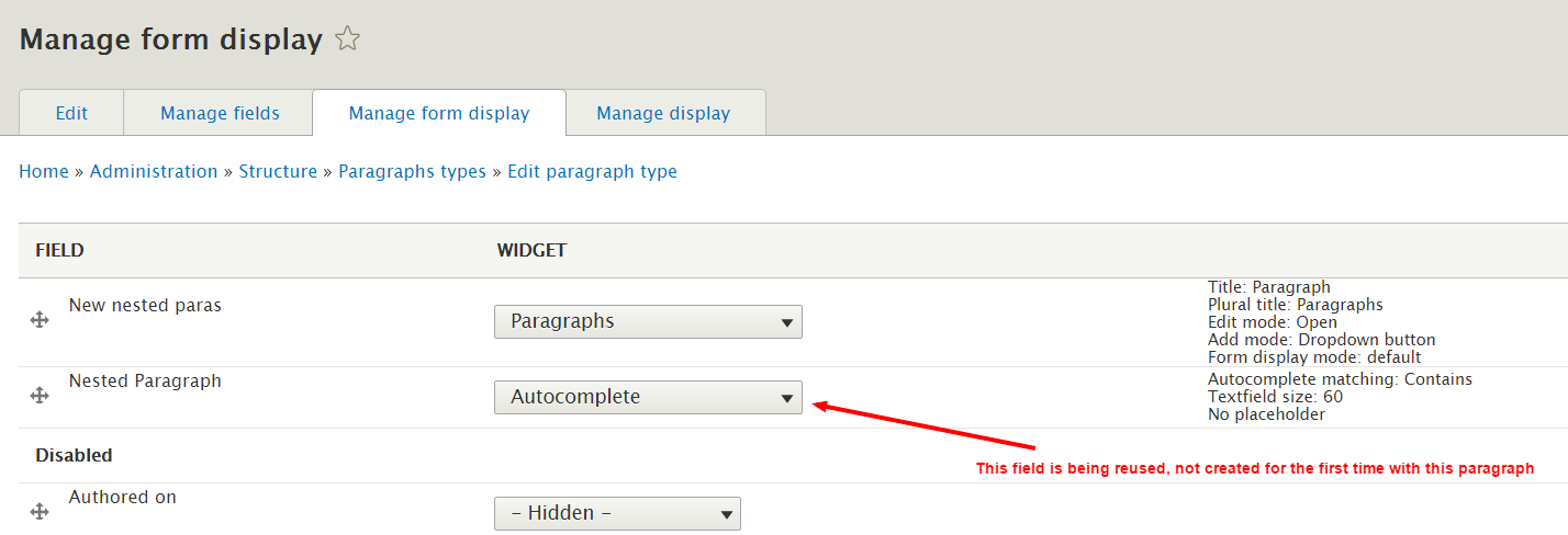 Make paragraphs widget the default for paragraphs fields [#2668678] | Drupal.org